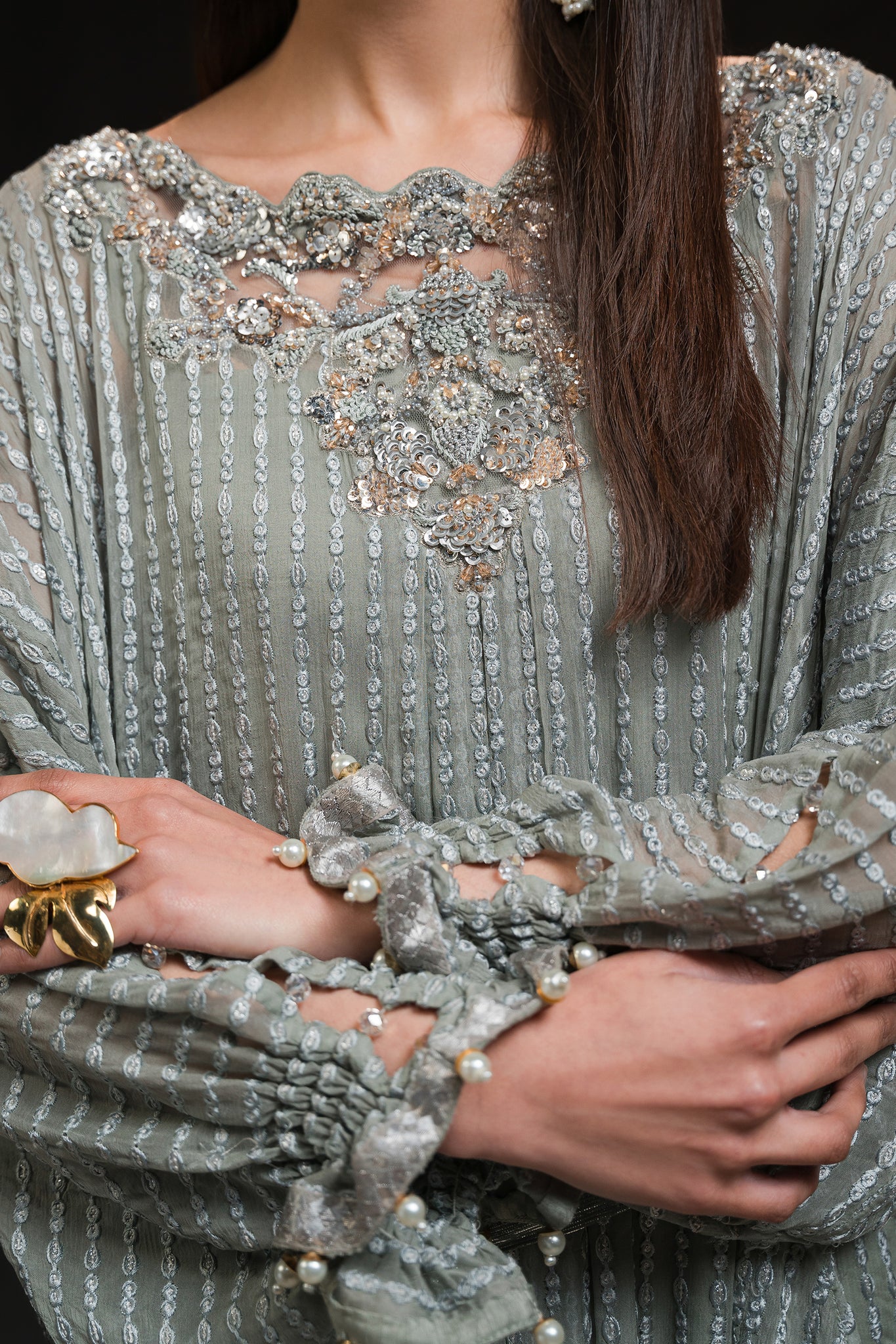 Luxury Kaftan Dresses Design in Pakistan – Ammara Khan