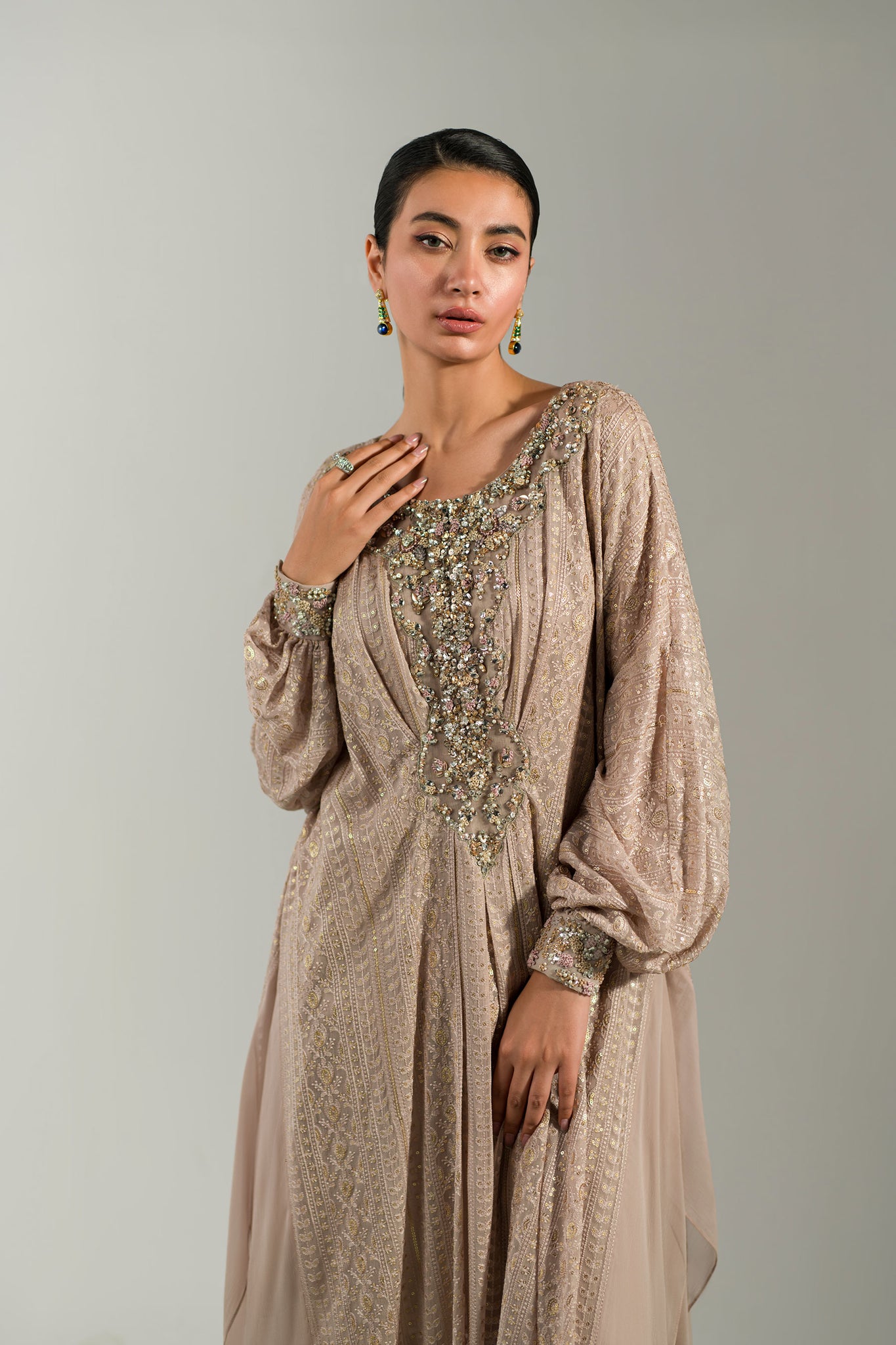 Luxury Kaftan Dresses Design in Pakistan – Ammara Khan