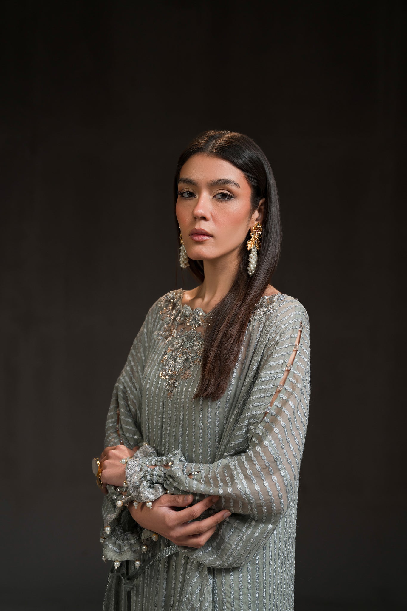 Luxury Kaftan Dresses Design in Pakistan – Ammara Khan